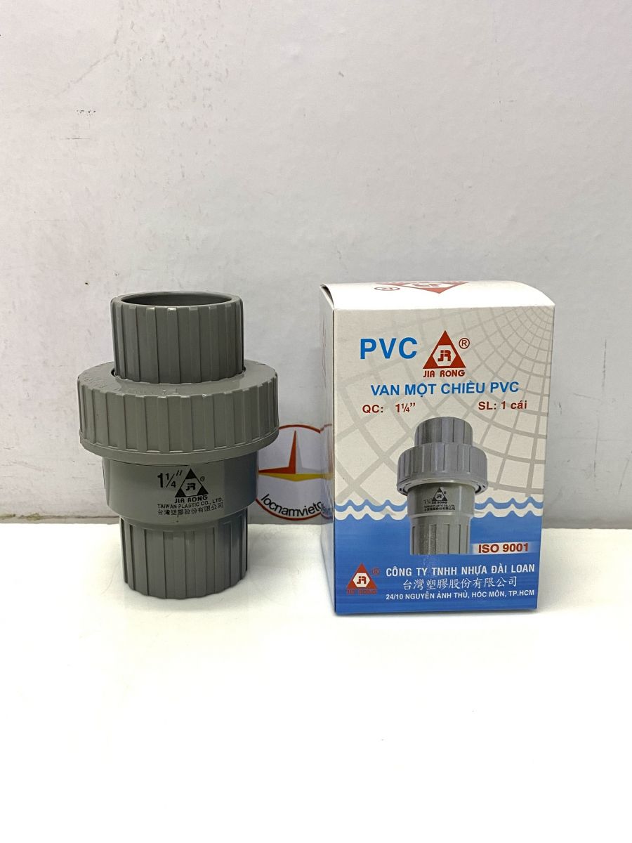 Van 1 chiều 42 nhựa PVC Jiarong - V1C42